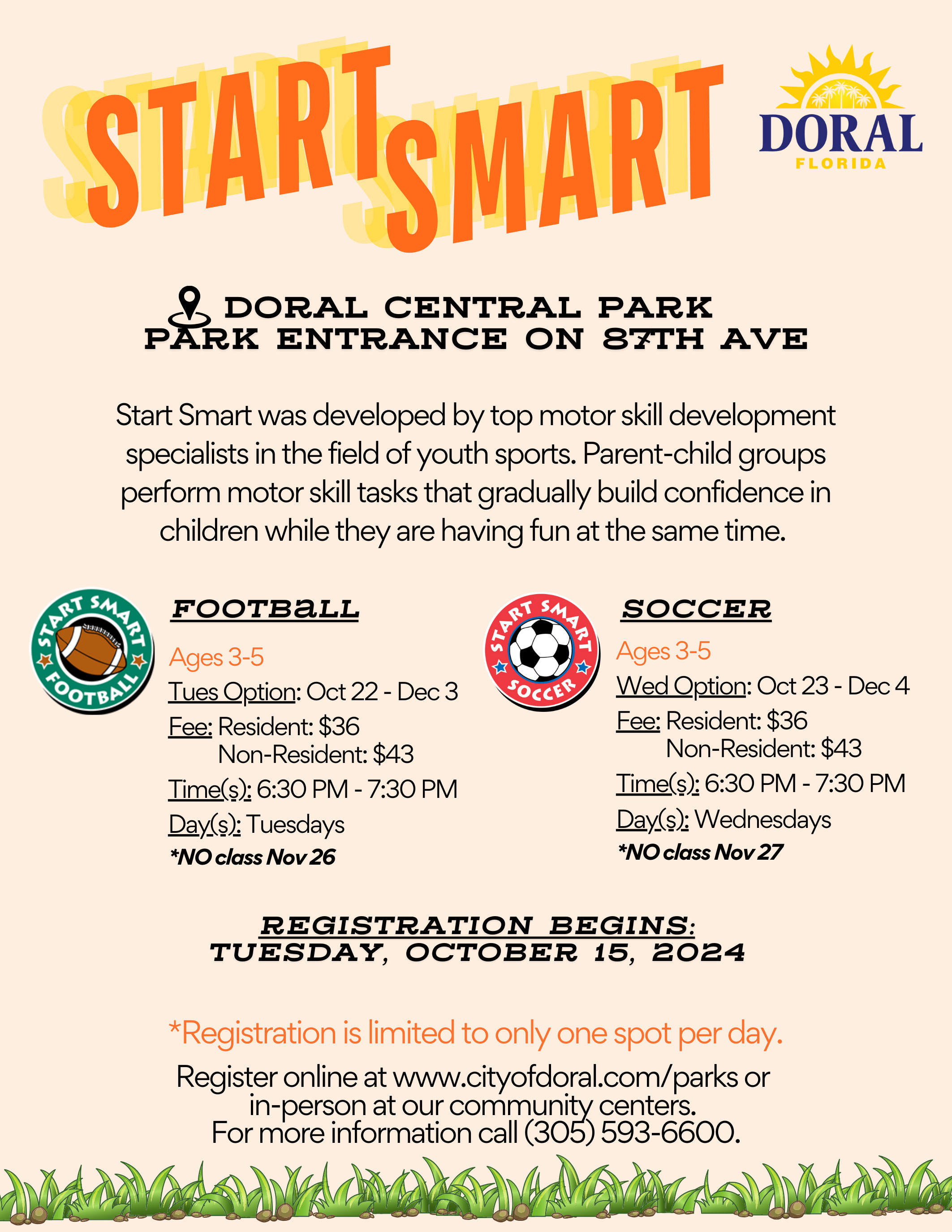Start Smart Soccer - City of Doral