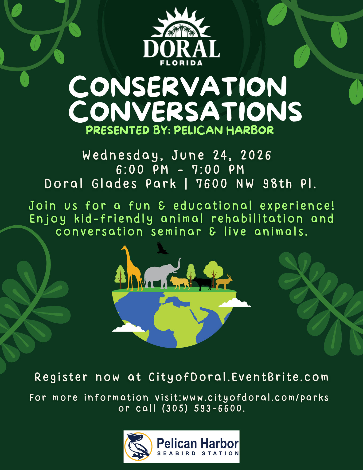 Conservation Conversations: Pelican Harbor - City of Doral