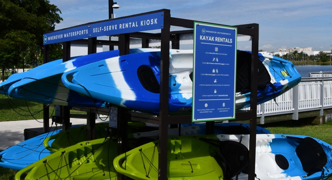 Paddle into Fun: New Kayak Kiosks Now Open in Doral - City of Doral