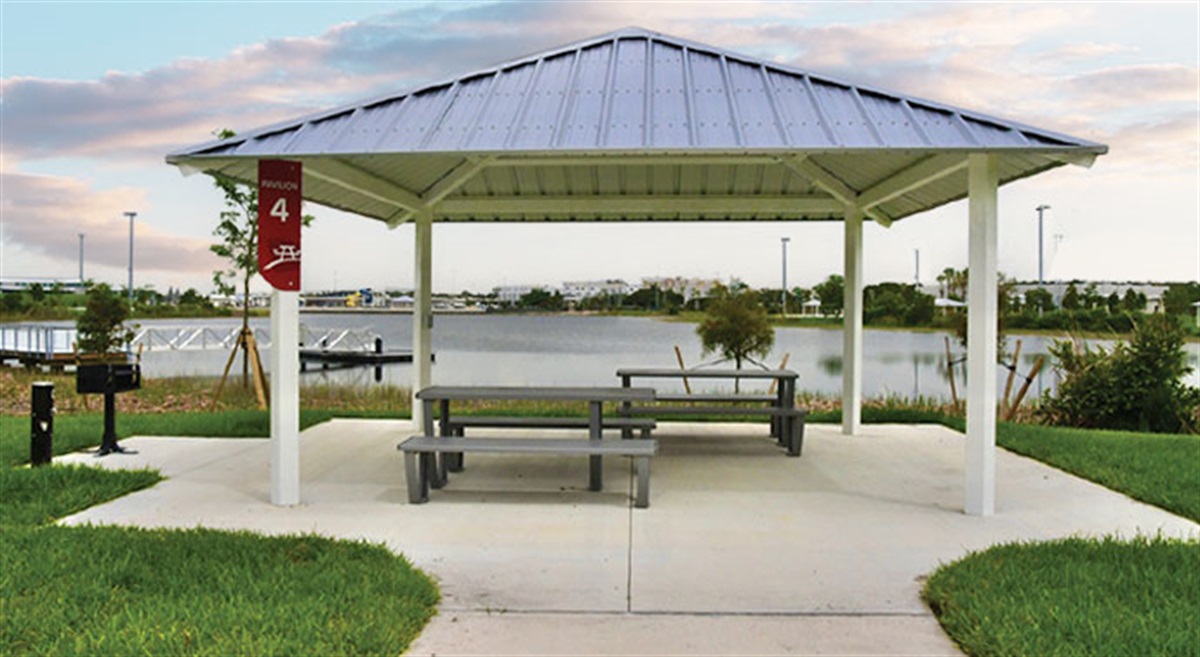 Doral Central Park 20' x 20' Covered Pavilion - City of Doral