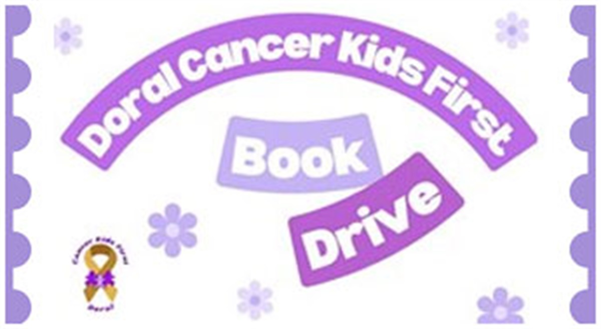 Support the Doral Cancer Kids First Book Drive - City of Doral