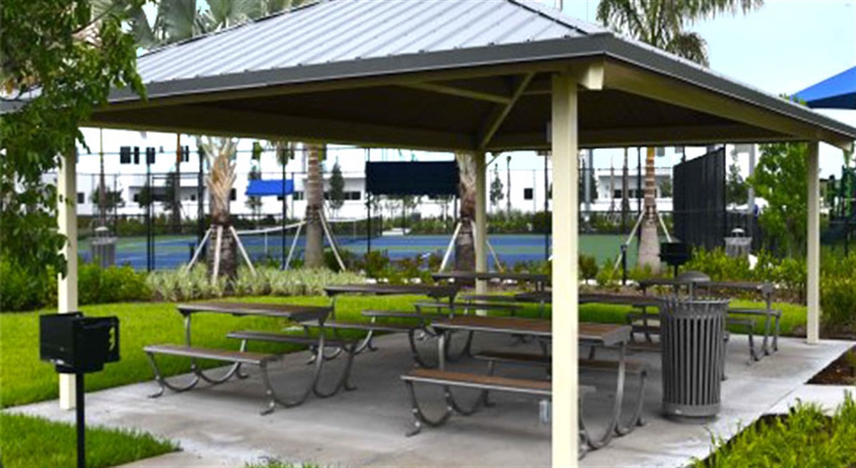 Doral Glades Park 34’ x 24’ Covered Pavilion - City of Doral